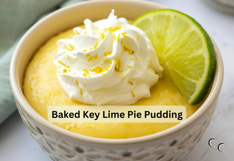 Baked Key Lime Pie Pudding - Cordelia Cross - My Little Corner of ...